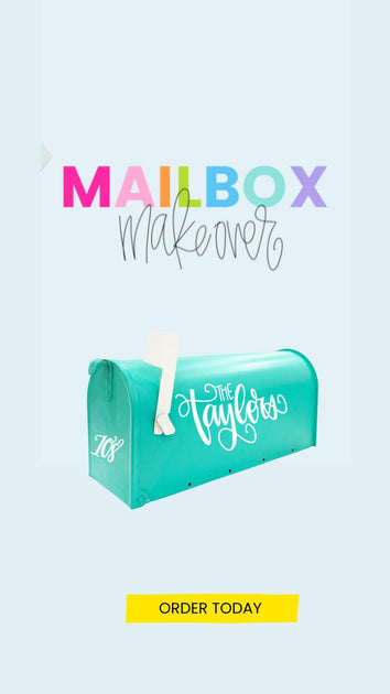 Mailbox Makeover – All She Wrote Notes