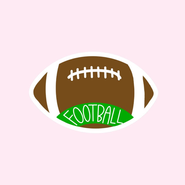 Sticker - Football – All She Wrote Notes