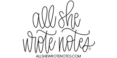 All She Wrote Notes Fave Calligraphy Supplies - Modern Calligraphy Boo