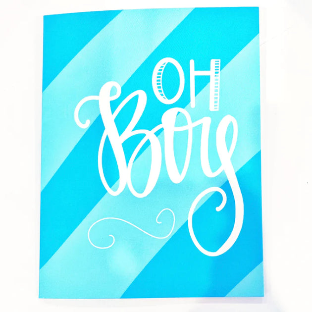 Note Card - Oh Boy – All She Wrote Notes